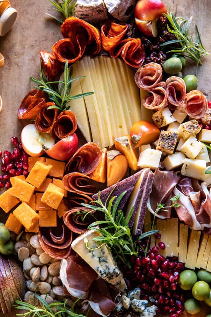 Christmas Tree Cheese Board. - Half Baked Harvest