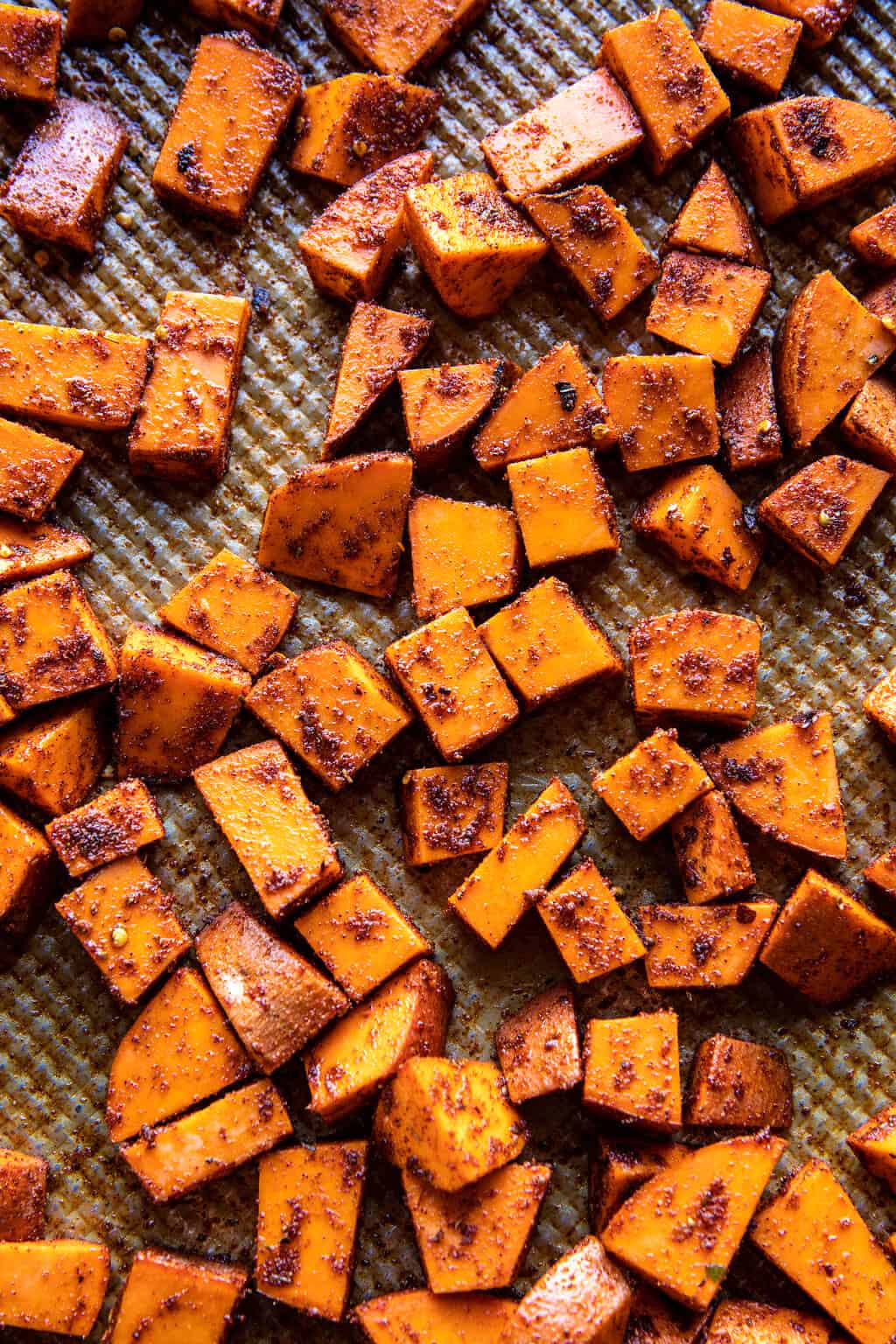 Crispy Chipotle Sweet Potato Tacos with Lime Crema. - Half Baked Harvest