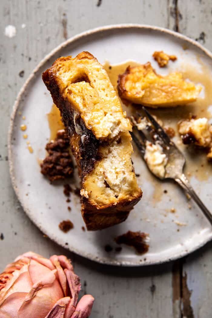Baked Cinnamon Crunch French Toast. - Half Baked Harvest