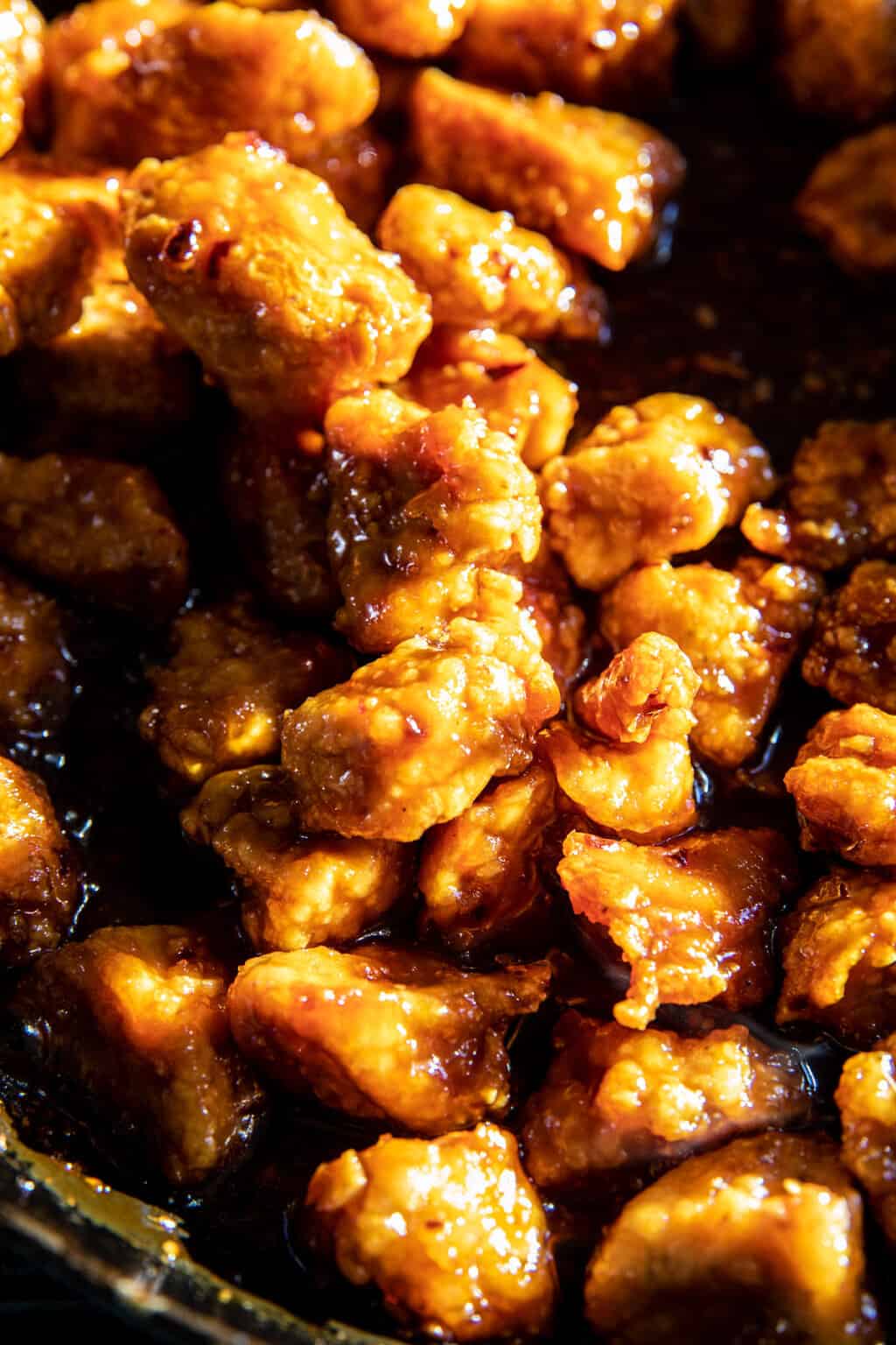Spicy Orange Sesame Chicken. - Half Baked Harvest