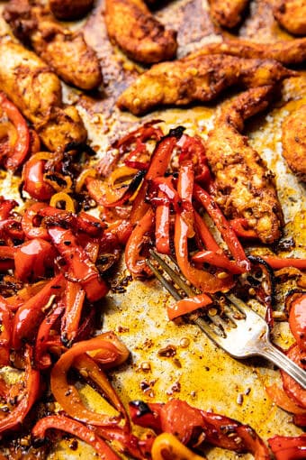 Crispy Feta with Lemon Pepper Chicken and Rice. - Half Baked Harvest