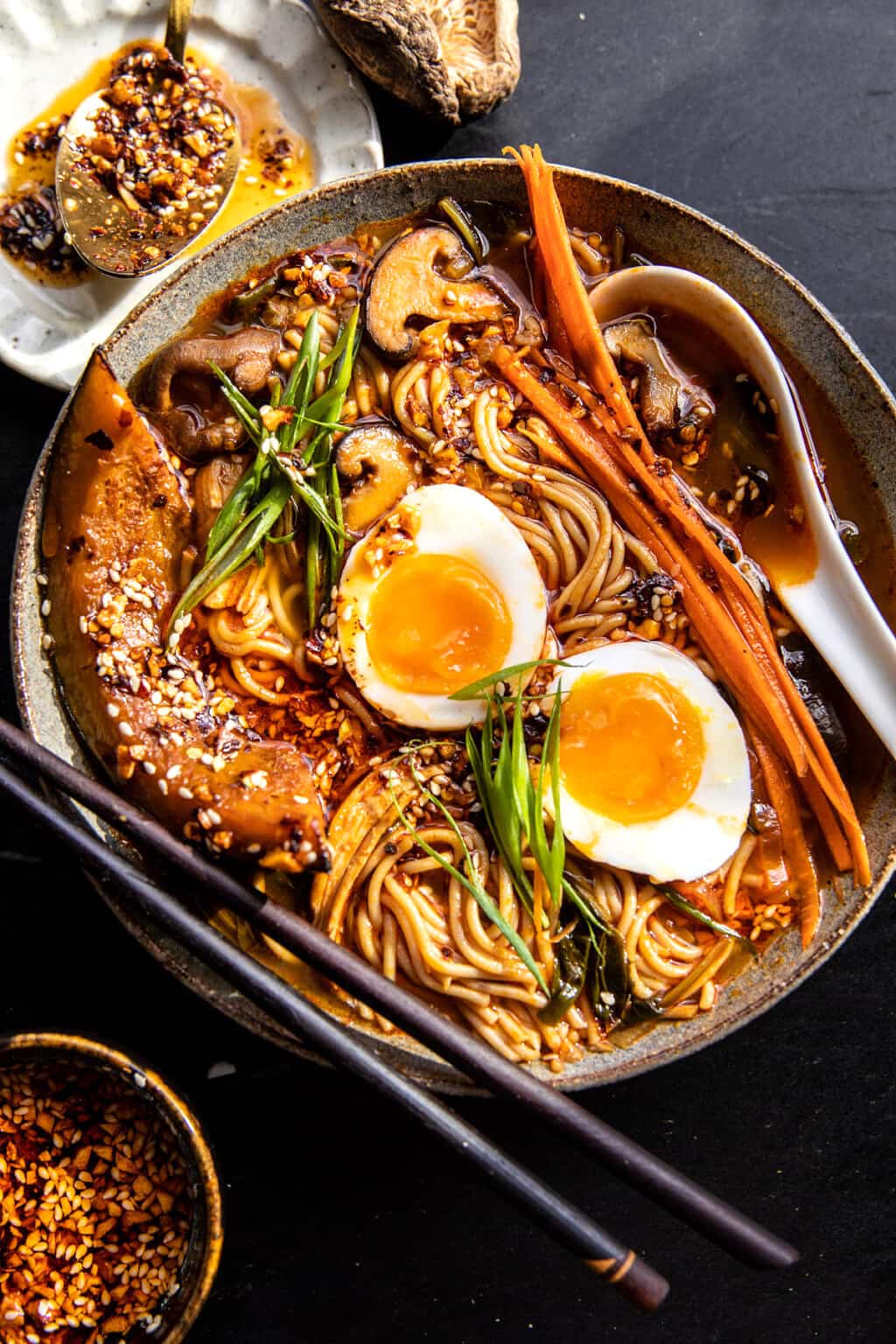 Better For You Chicken and Spinach Ramen. - Half Baked Harvest