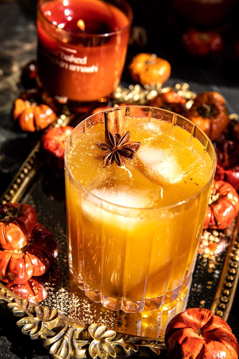 Spicy Bourbon Pumpkin Smash. - Half Baked Harvest