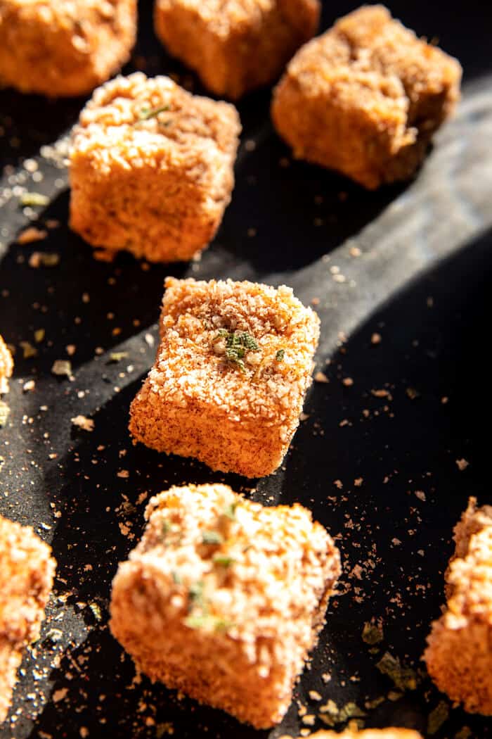 Crispy Cheesy Sweet Potato Bites. - Half Baked Harvest