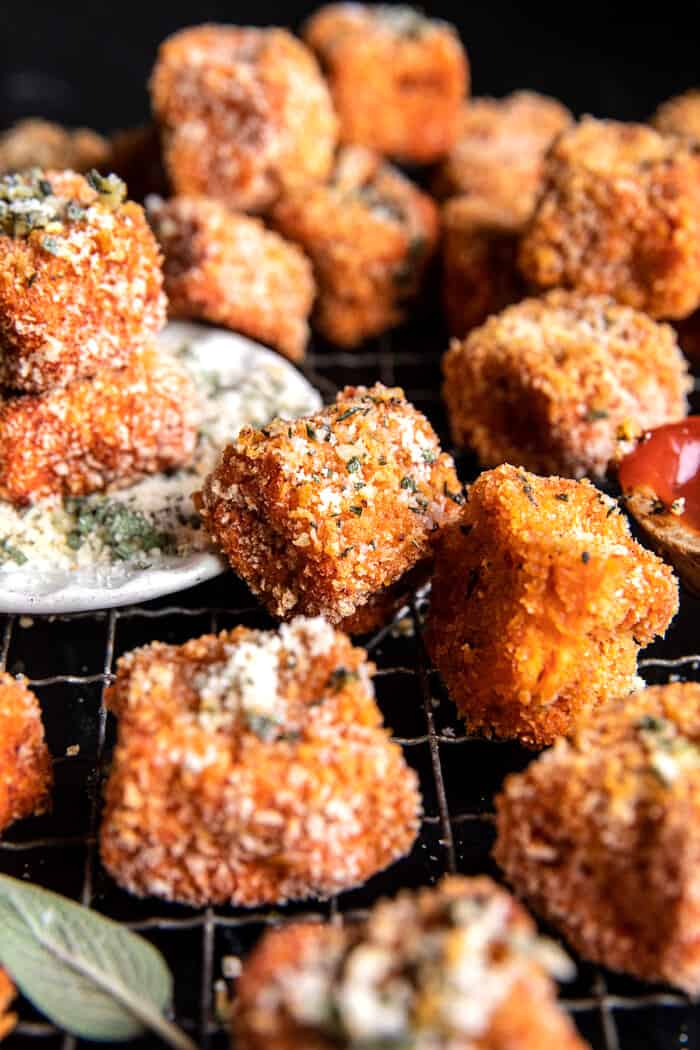 Crispy Cheesy Sweet Potato Bites. - Half Baked Harvest