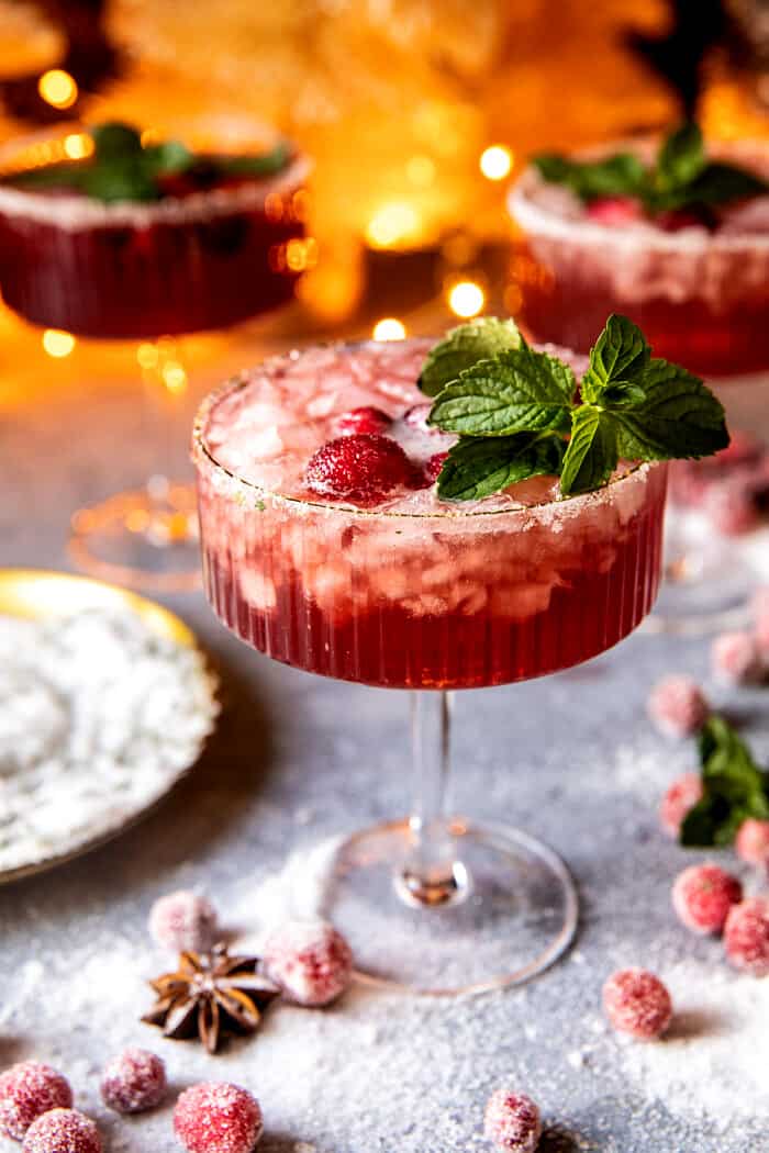 Spicy Sweet Holiday Storm Cocktail. - Half Baked Harvest