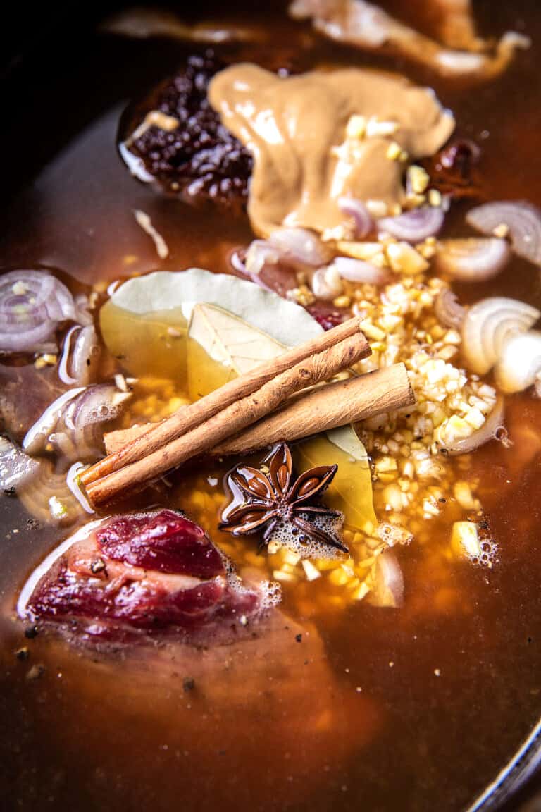 Spicy Short Rib Peanut Ramen. - Half Baked Harvest
