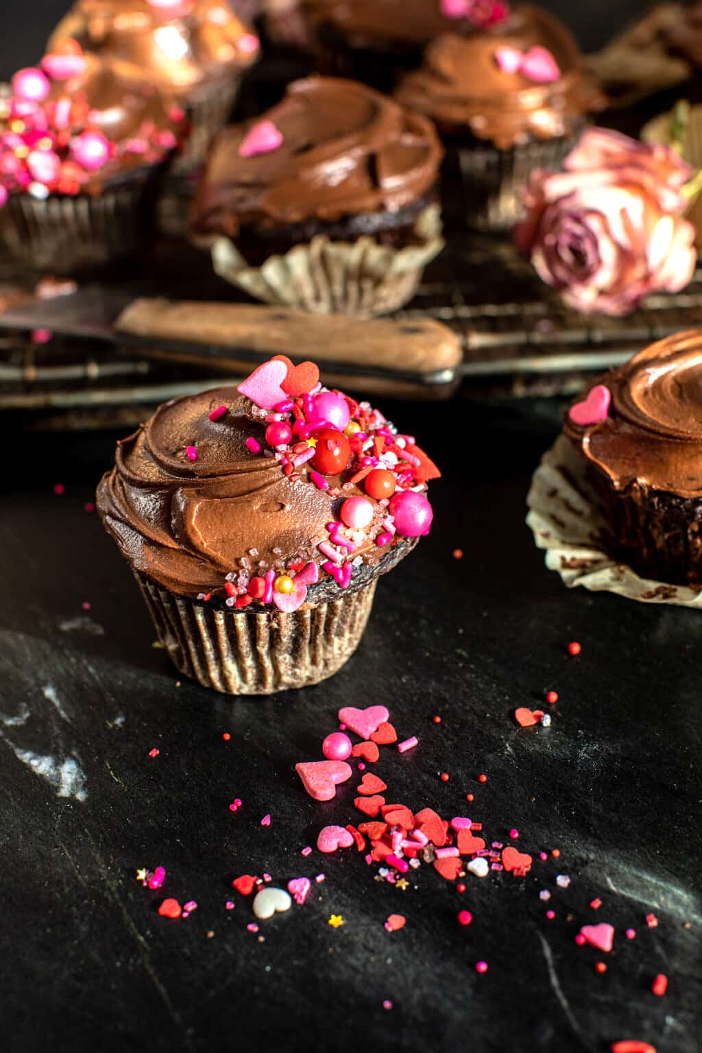 Simple Chocolate Celebration Cupcakes. - Half Baked Harvest