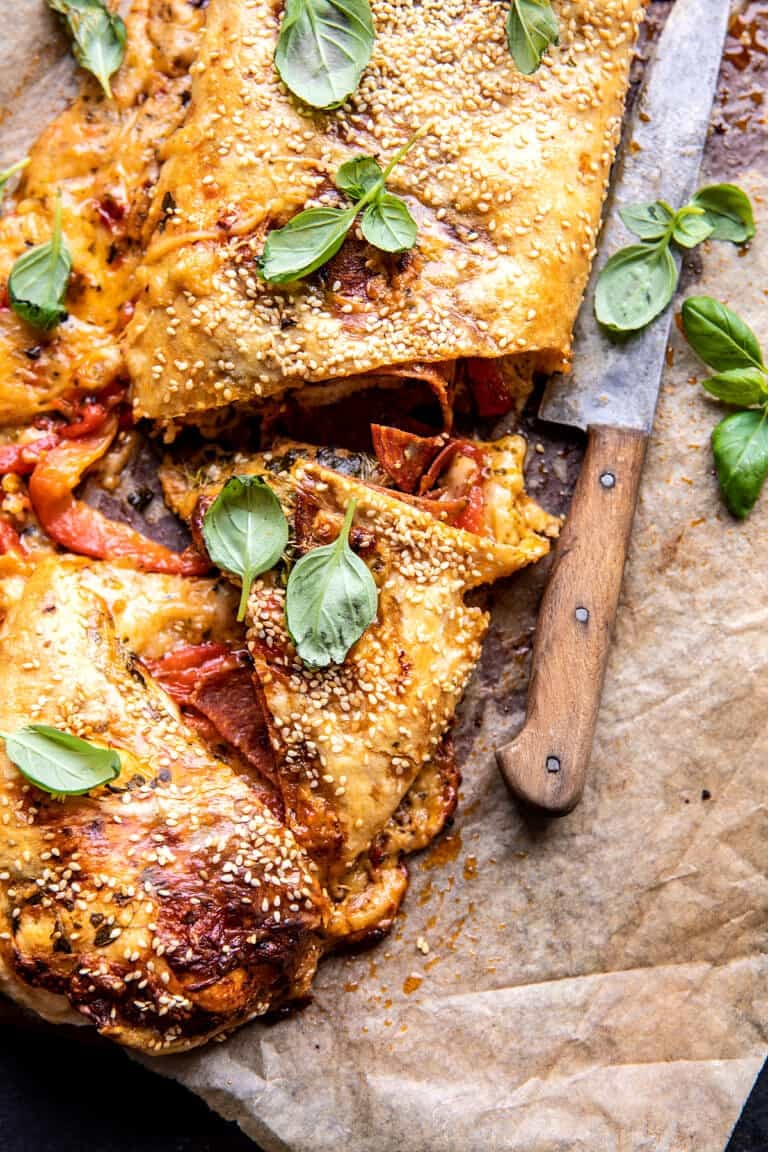 Hot Italian Stromboli. - Half Baked Harvest