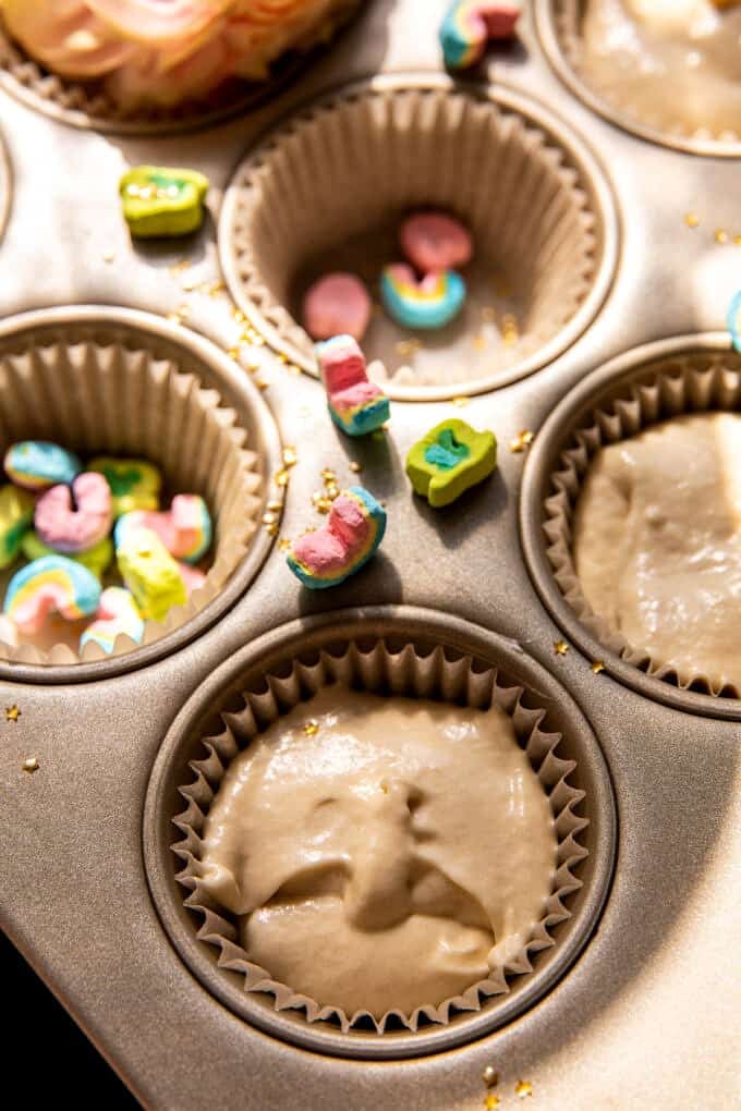 Lucky's Golden Ticket Cupcakes. - Half Baked Harvest