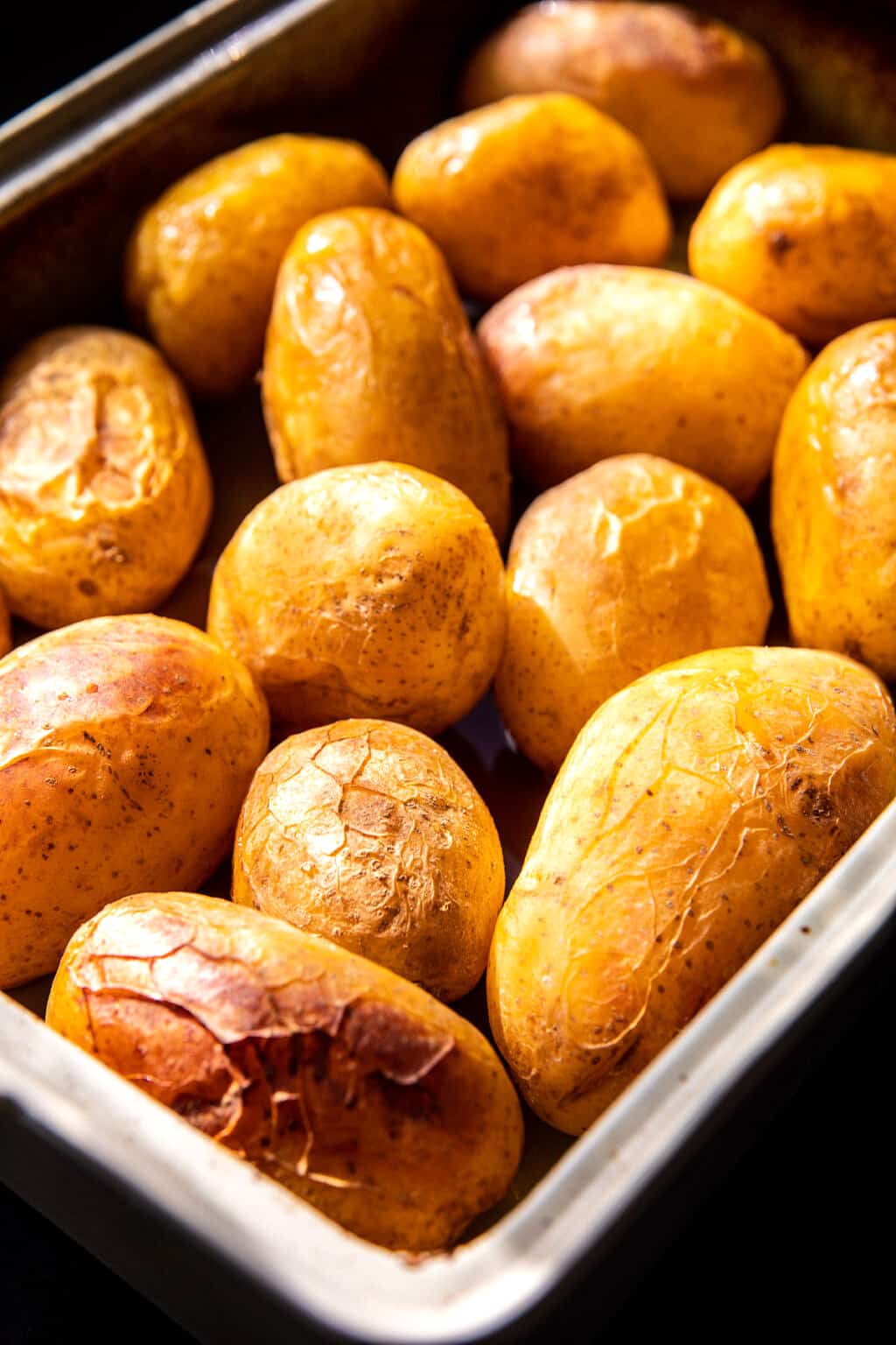 Crispy Brown Butter Sage Smashed Potatoes. - Half Baked Harvest