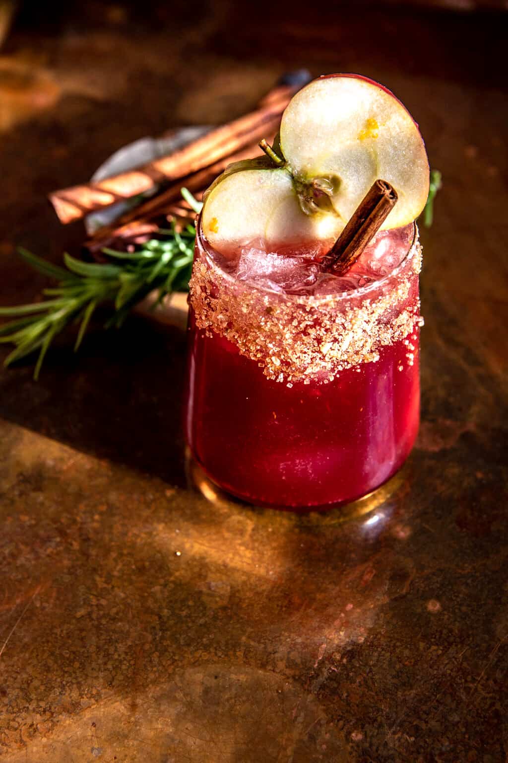Fireside Cranberry Cider Margarita. - Half Baked Harvest