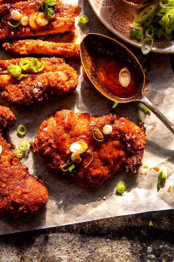 Baked Crunchy Honey Buffalo Chicken. - Half Baked Harvest