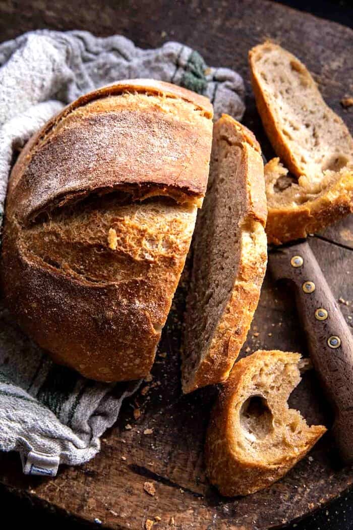 The Best (easiest) No Knead Bread. - Half Baked Harvest