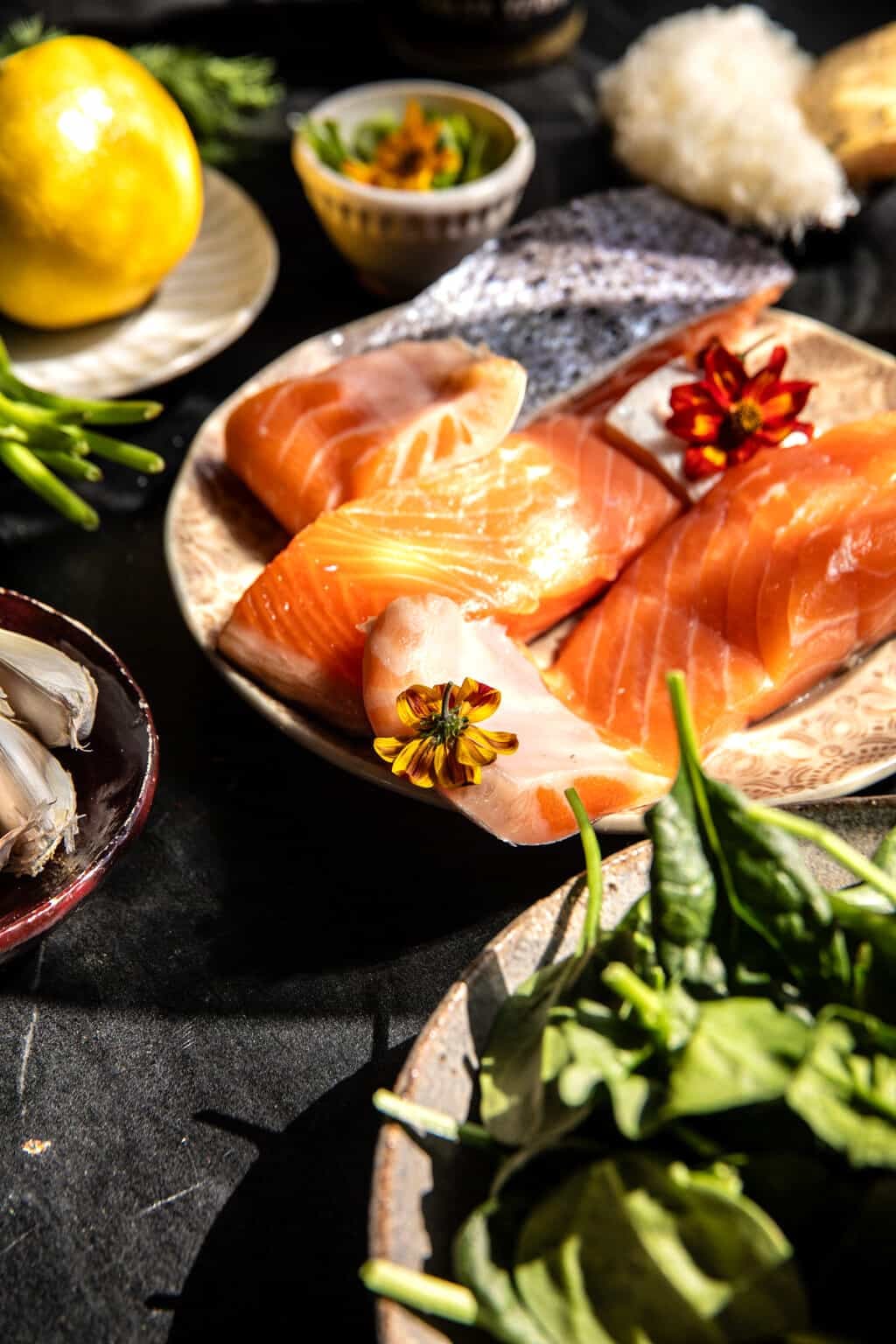 Creamy Garlic Butter Baked Salmon. - Half Baked Harvest