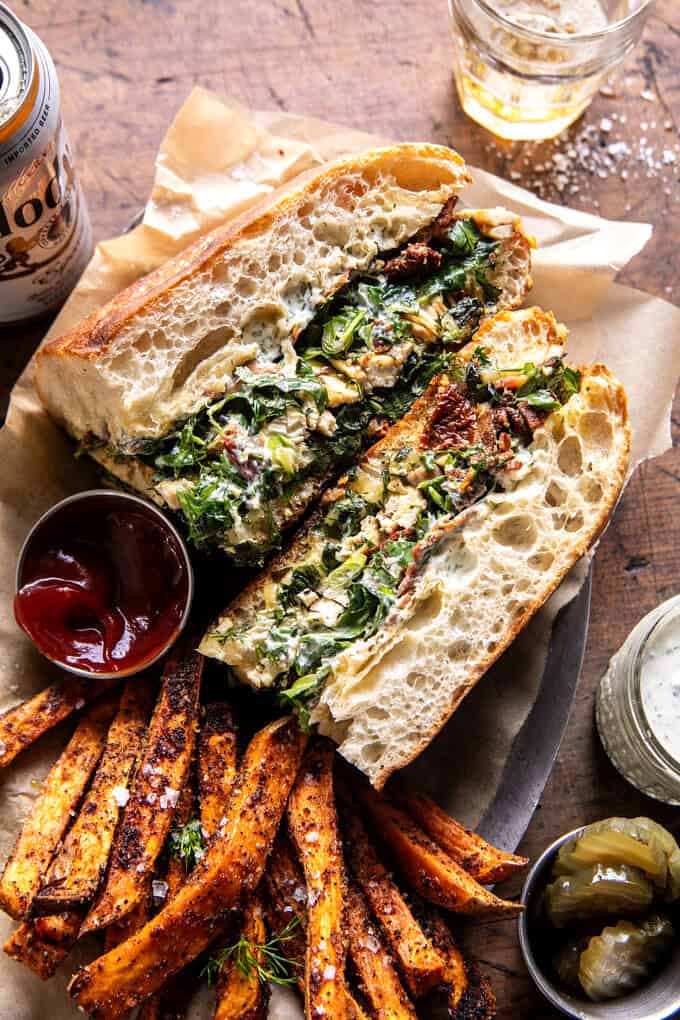 Hot Ranch Chicken and Bacon Sandwich. - Half Baked Harvest
