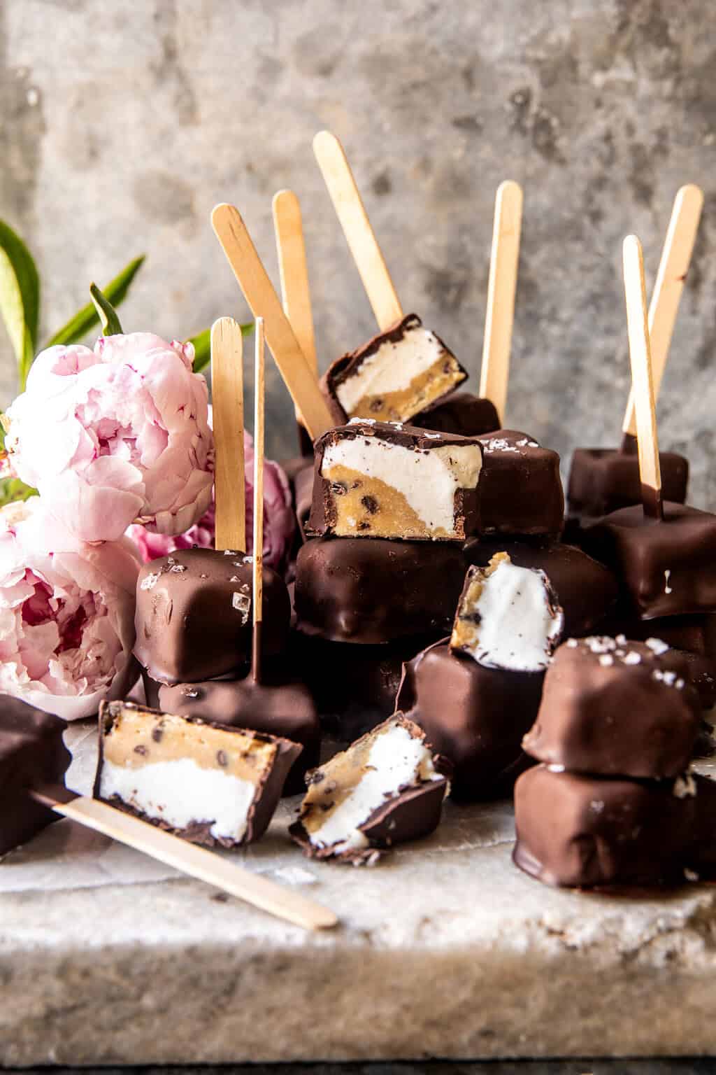 Cookie Dough Ice Cream Bites. - Half Baked Harvest