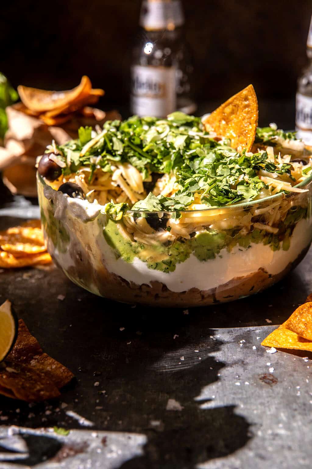 Granny's 7 Layer Dip. - Half Baked Harvest