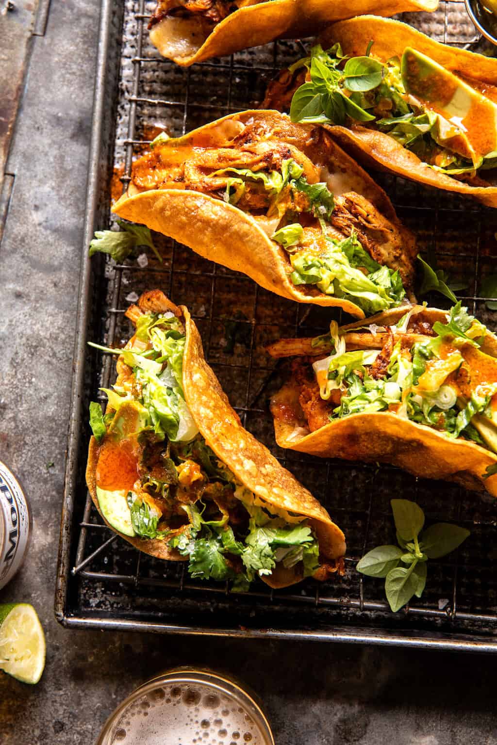 Grilled Buffalo Ranch Chicken Tacos. - Half Baked Harvest