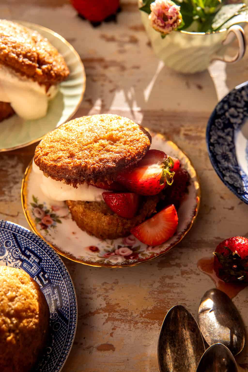 Muffin Top Strawberry Shortcakes. - Half Baked Harvest