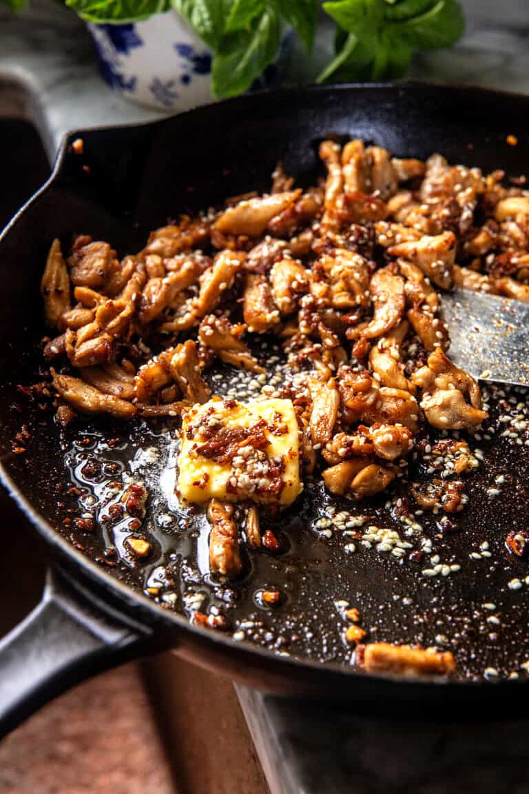30 Minute Crispy Thai Peanut Chicken Ramen. - Half Baked Harvest