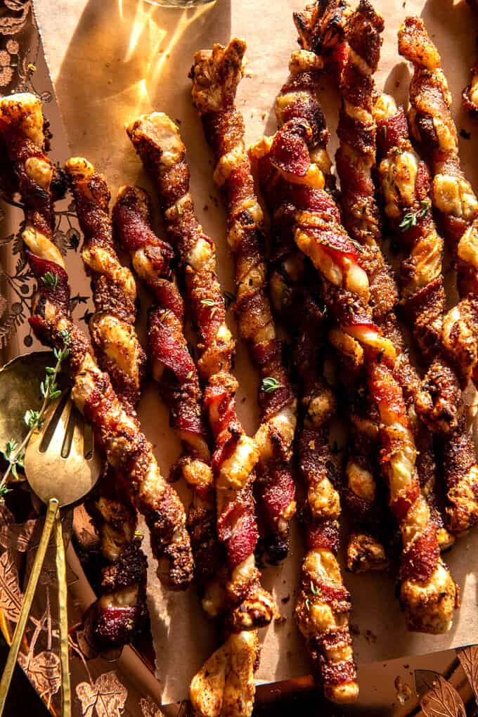 Bacon Wrapped Date and Goat Cheese Pastry Twists. - Half Baked Harvest