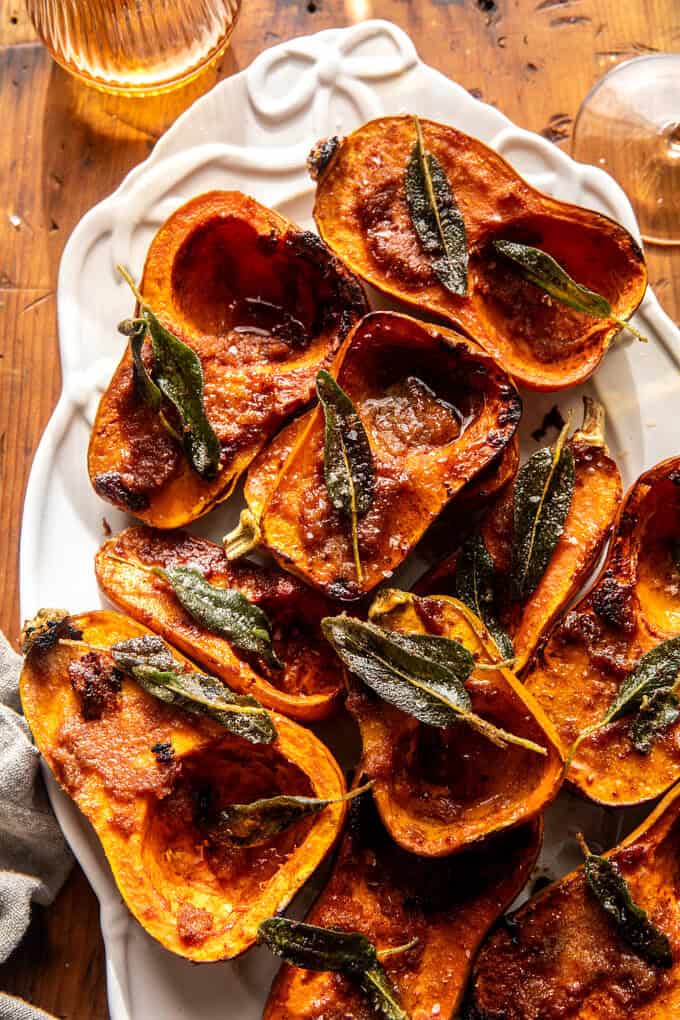 Brown Sugar Roasted Honeynut Squash. - Half Baked Harvest
