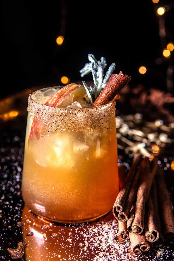 Smoky Apple Cider Paloma (w/Mocktail). - Half Baked Harvest