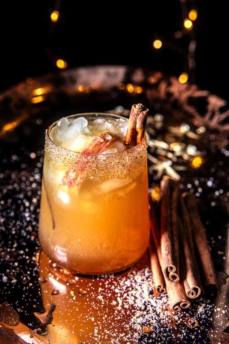 Smoky Apple Cider Paloma (w/Mocktail). - Half Baked Harvest