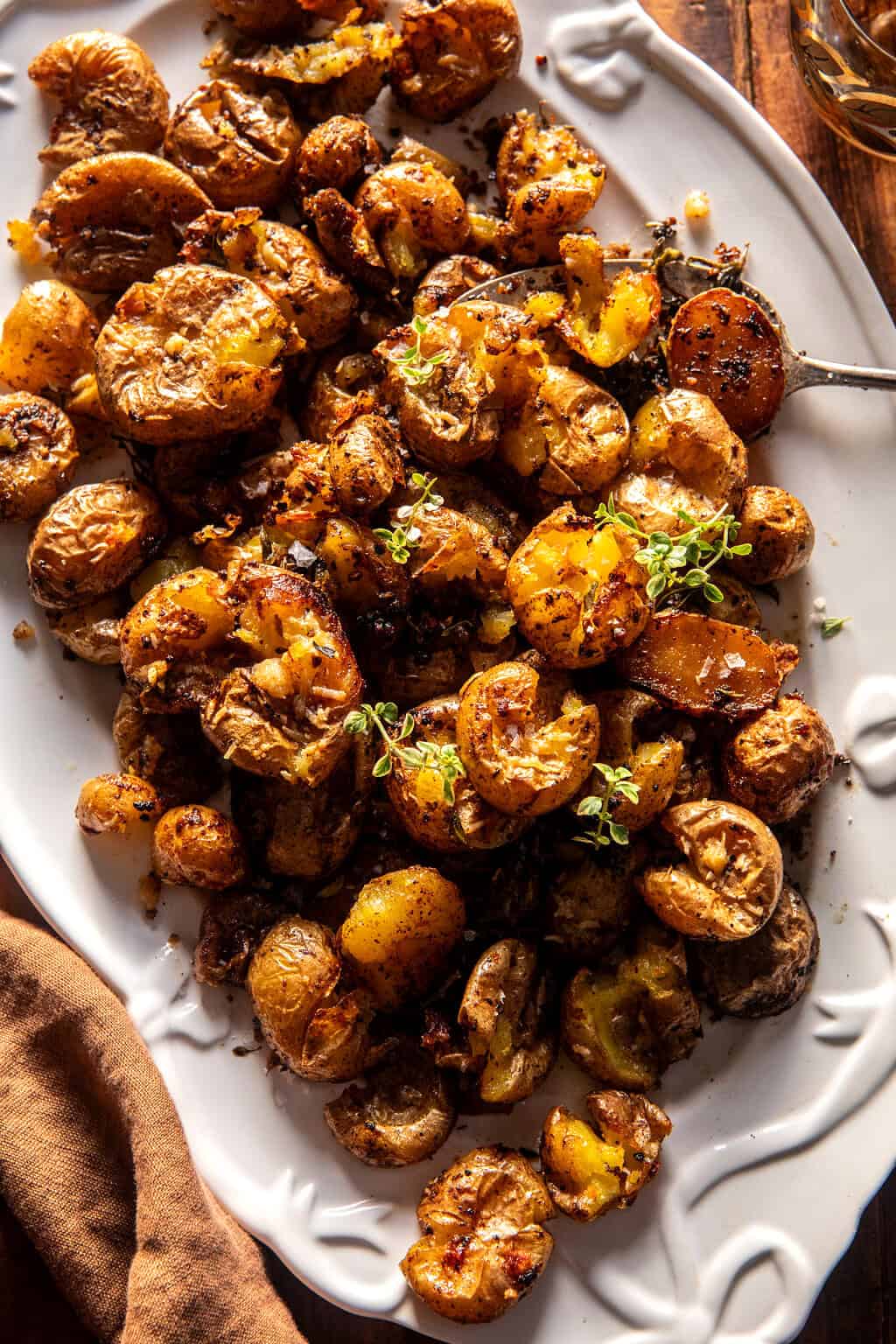 Beef Tenderloin Roast with Smashed Potatoes. - Half Baked Harvest