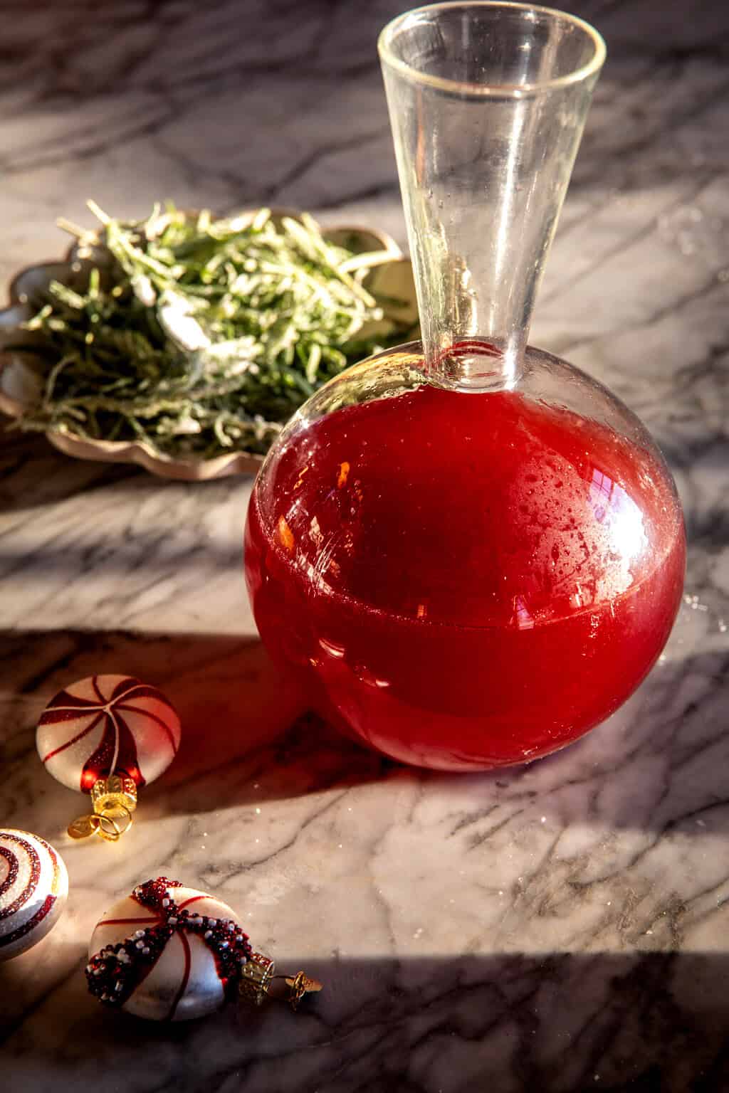 Sparkling Mistletoe Cosmo. - Half Baked Harvest