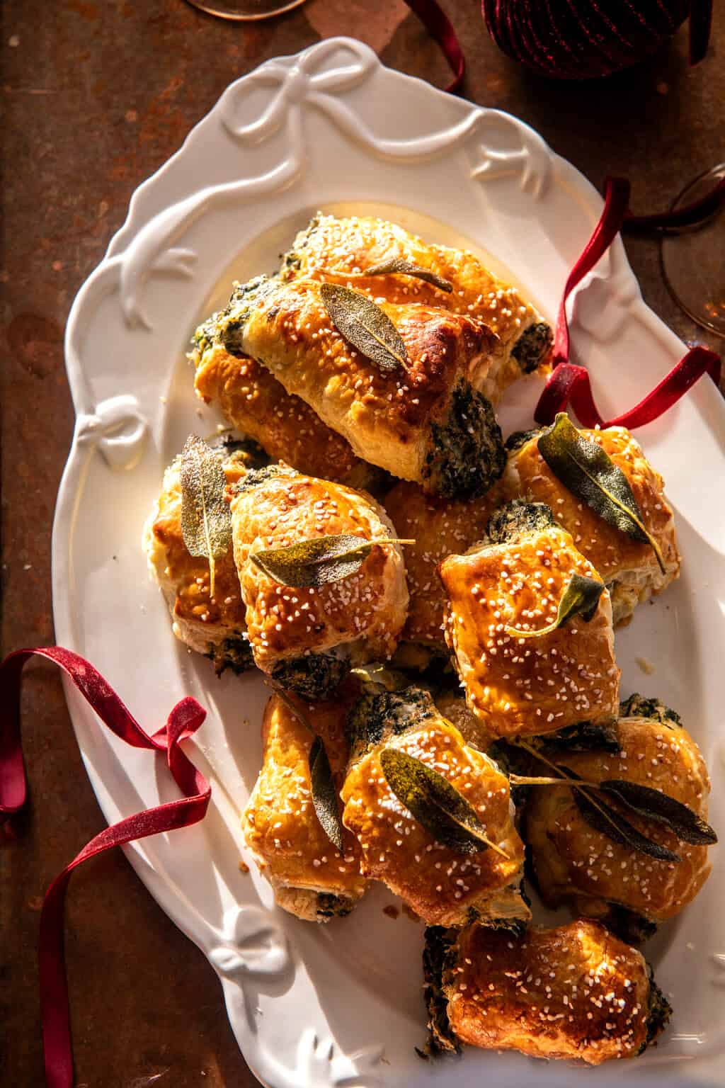 Spinach and Artichoke Dip Rolls. - Half Baked Harvest