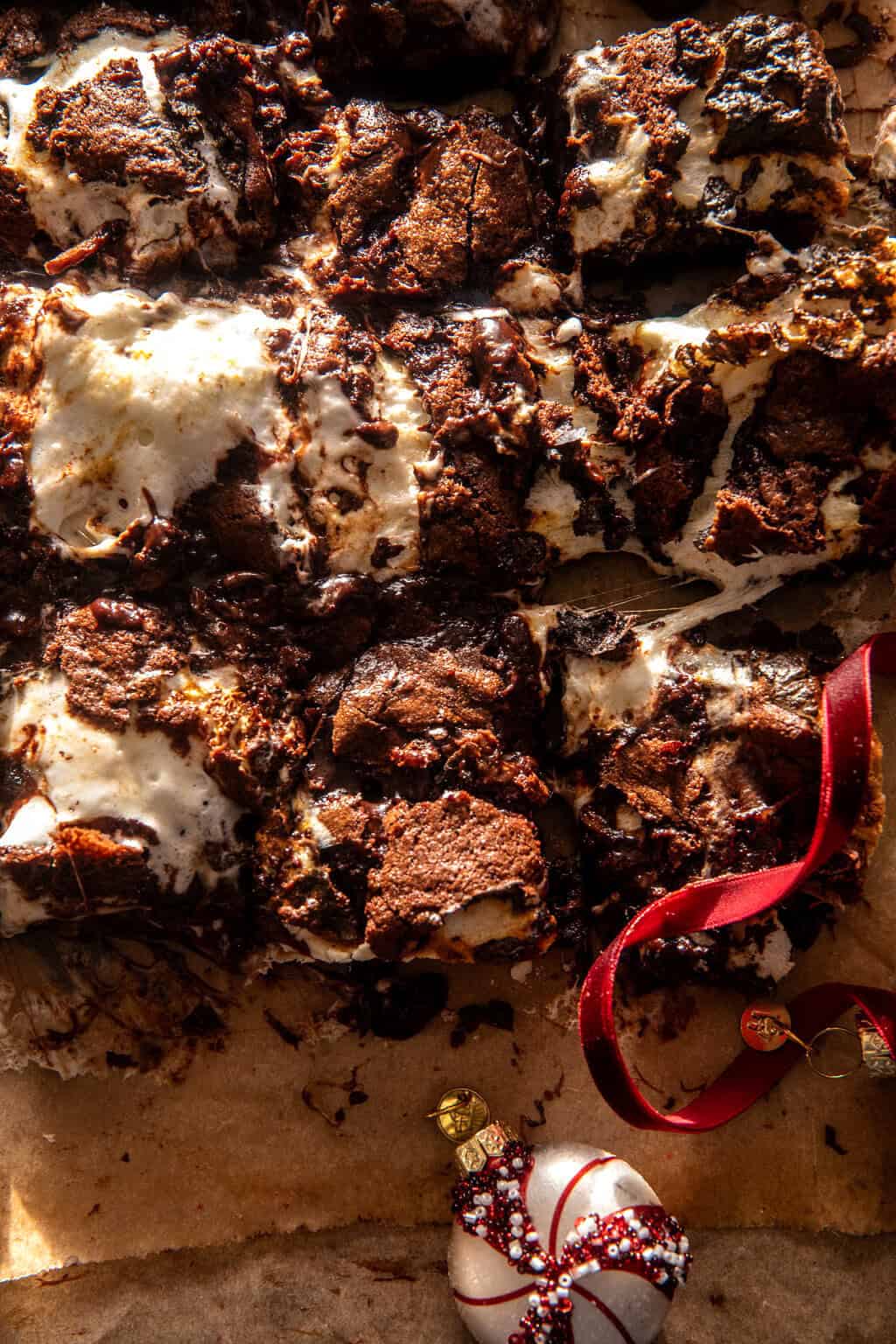 Toasted Marshmallow Hot Chocolate Bars. - Half Baked Harvest