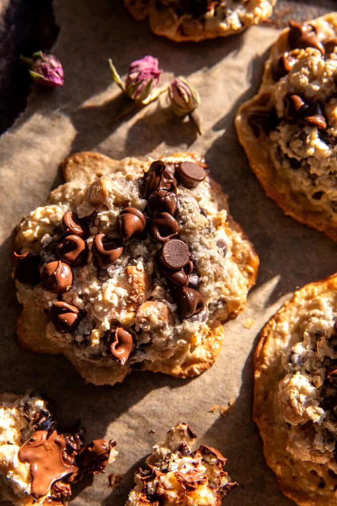 5 Ingredient Magic Cookies. - Half Baked Harvest
