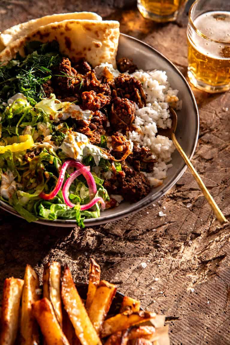 25 Minute Tzatziki Gyro Rice Bowls. - Half Baked Harvest