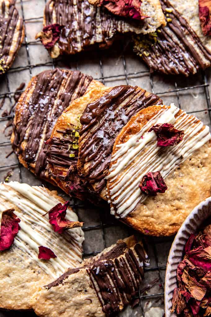5 Ingredient Salted Chocolate Lace Cookies. - Half Baked Harvest