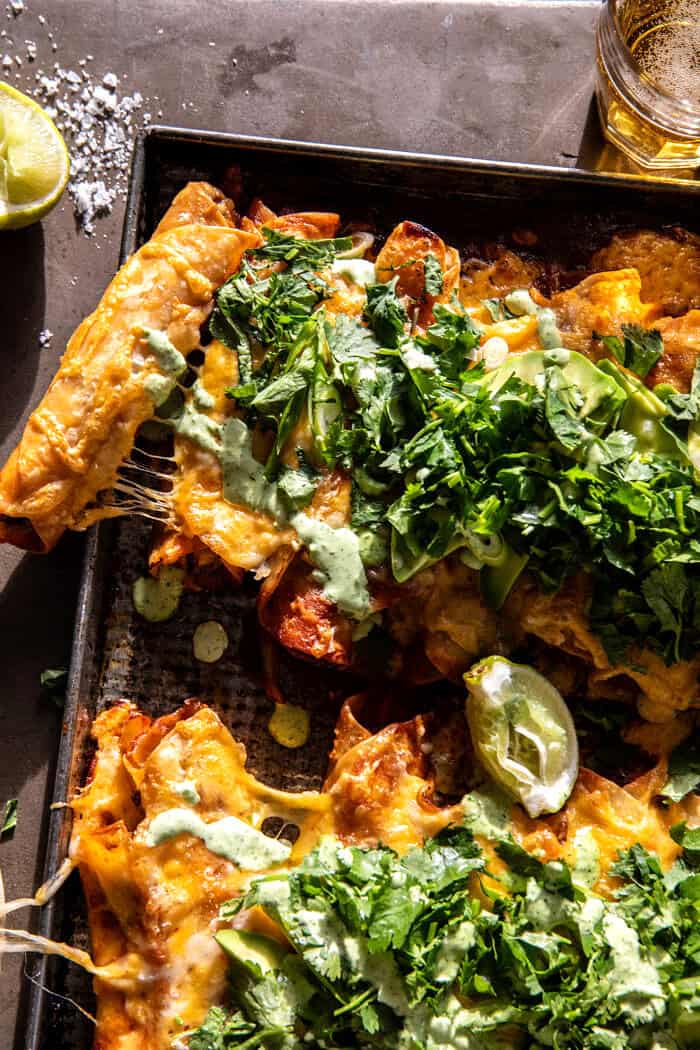 Crispy Rolled Chipotle Beef Tacos. - Half Baked Harvest