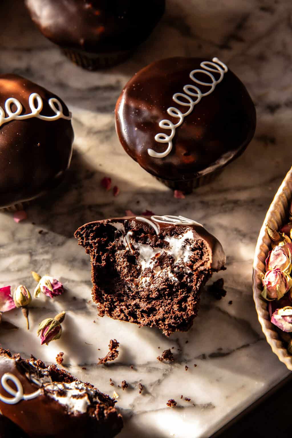 Homemade Hostess Cupcakes. - Half Baked Harvest