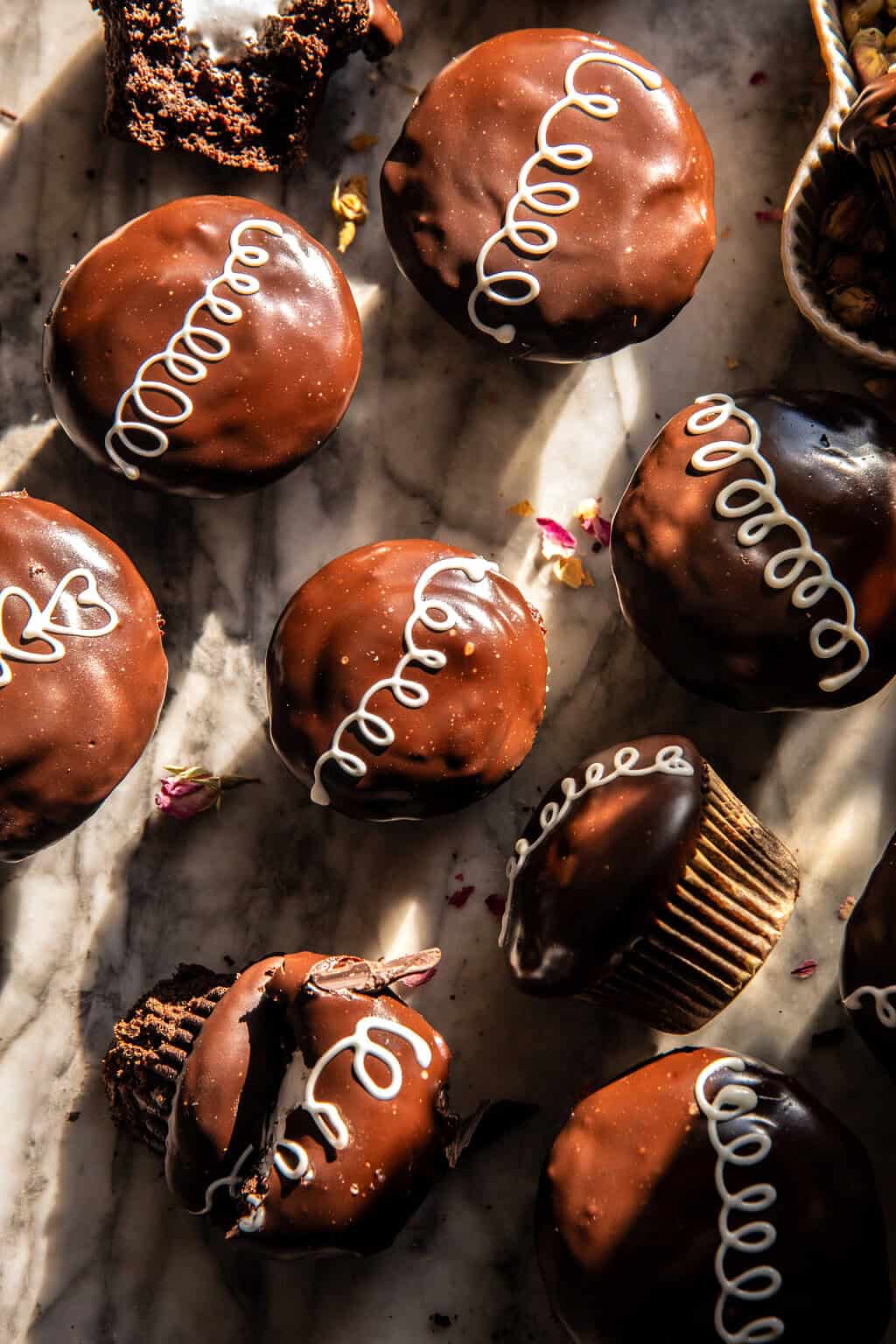 Homemade Hostess Cupcakes. - Half Baked Harvest