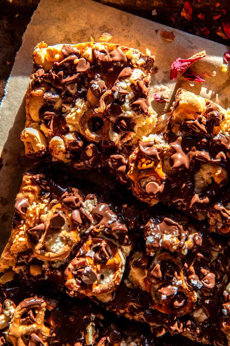Divine 6 Ingredient Magic Cookie Bars. - Half Baked Harvest