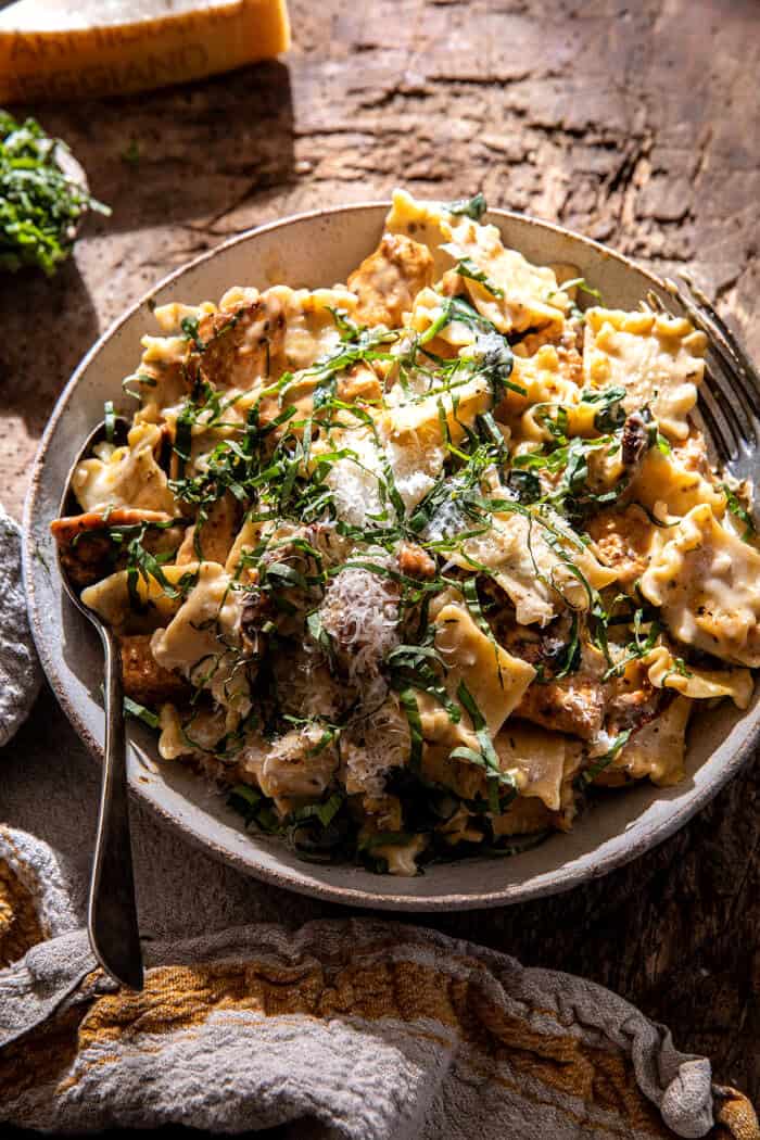 One Pot Marry Me Chicken Pasta. - Half Baked Harvest