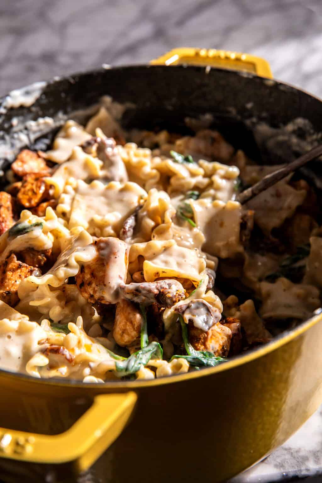 One Pot Marry Me Chicken Pasta. - Half Baked Harvest