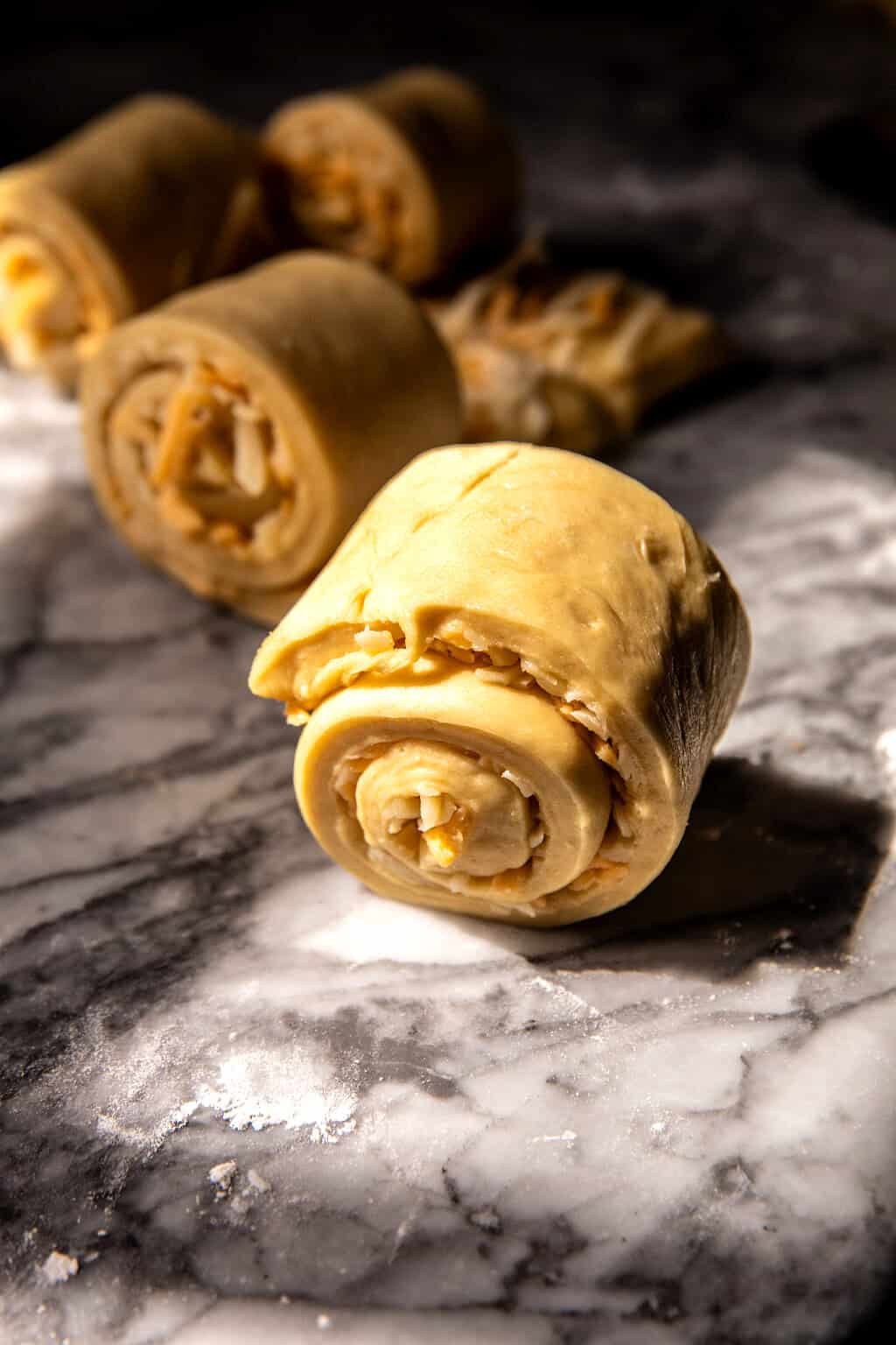 Salted Honey Butter Cheddar Brioche Rolls. - Half Baked Harvest