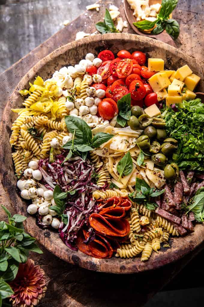 Party Pasta Salad. - Half Baked Harvest