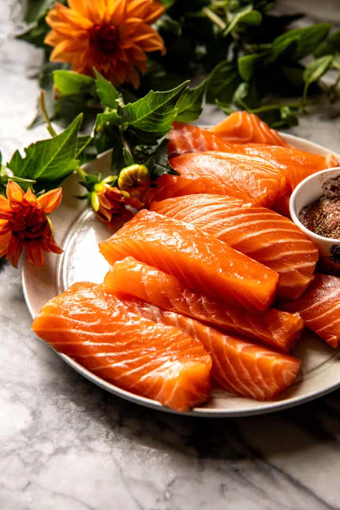 Salmon Club Salad. - Half Baked Harvest