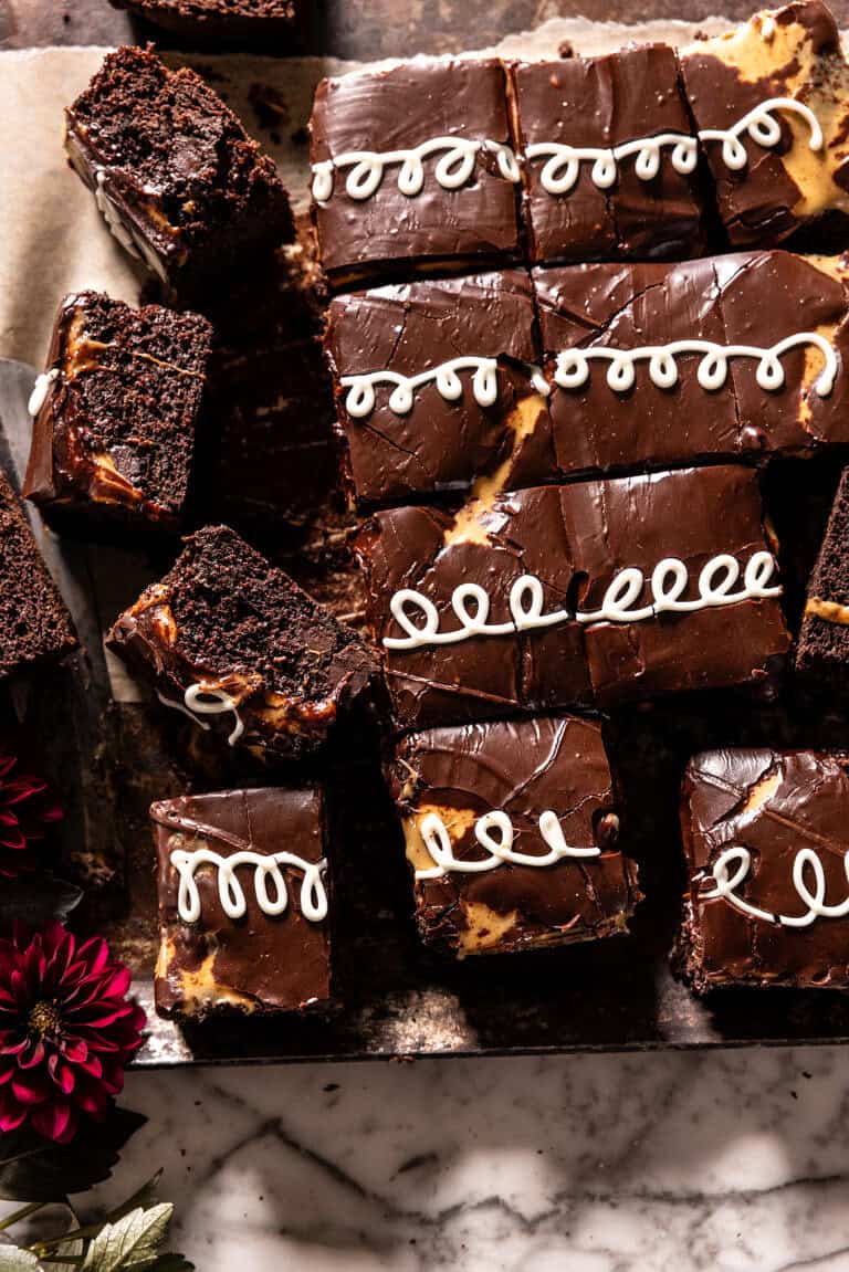 Homemade Caramel Hostess Cupcake Cake. - Half Baked Harvest