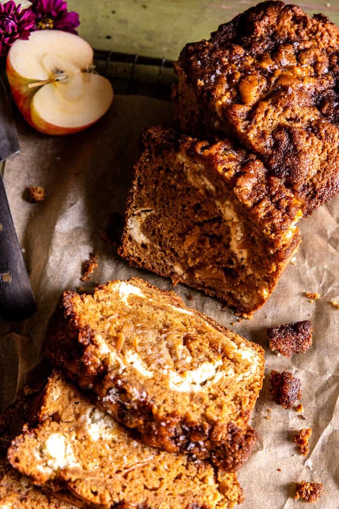 Chai Spiced Apple Butter Muffin Bread. - Half Baked Harvest