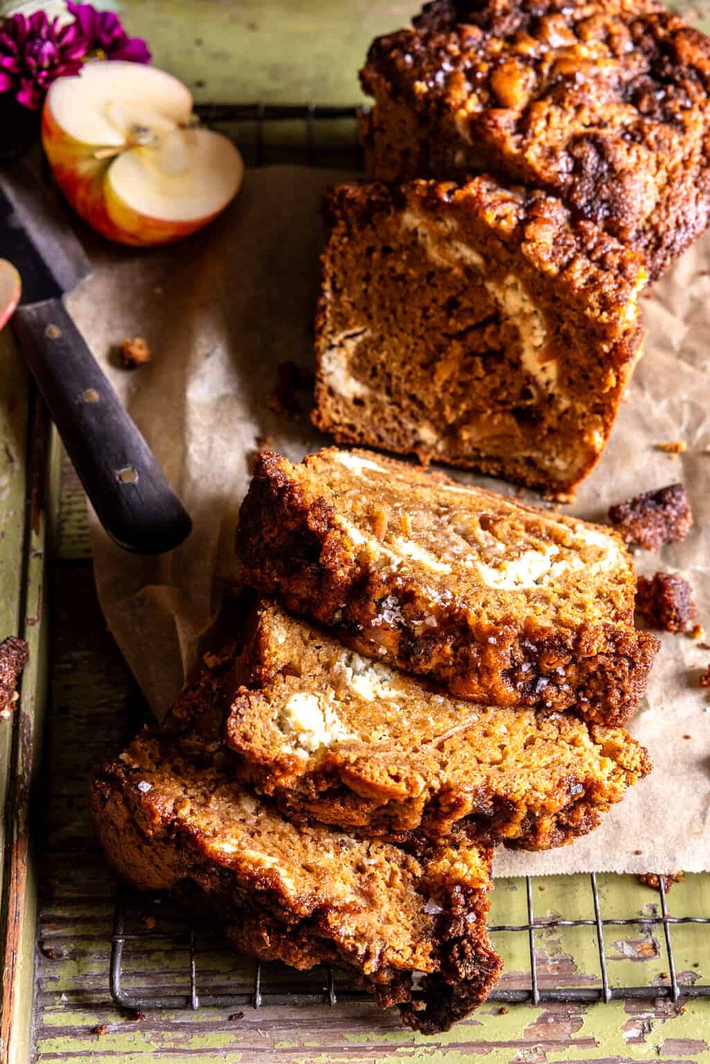 Chai Spiced Apple Butter Muffin Bread. - Half Baked Harvest