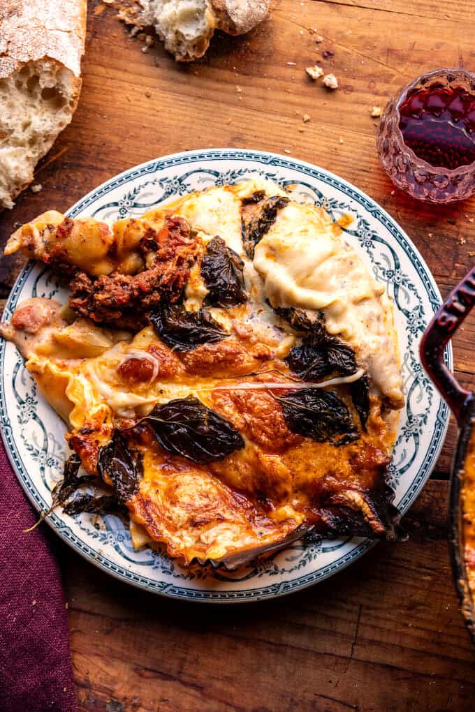Dutch Oven Lasagna. - Half Baked Harvest