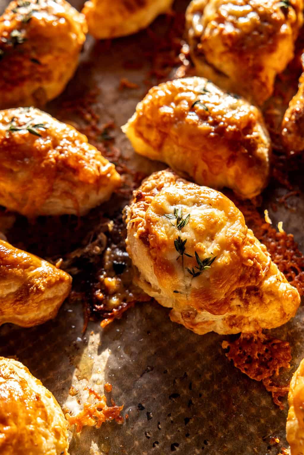 French Onion Soup Mini Pies. - Half Baked Harvest